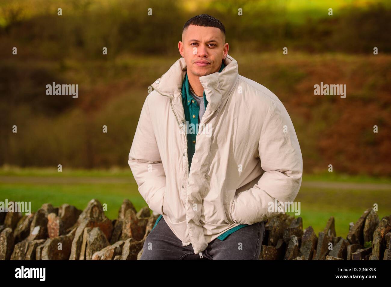 27.11.21 - Former male model Asher Flowers from Tonypandy has launched ...