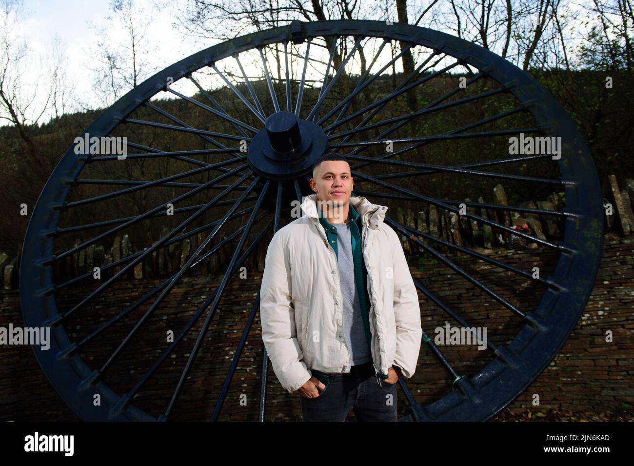27.11.21 - Former male model Asher Flowers from Tonypandy has launched ...