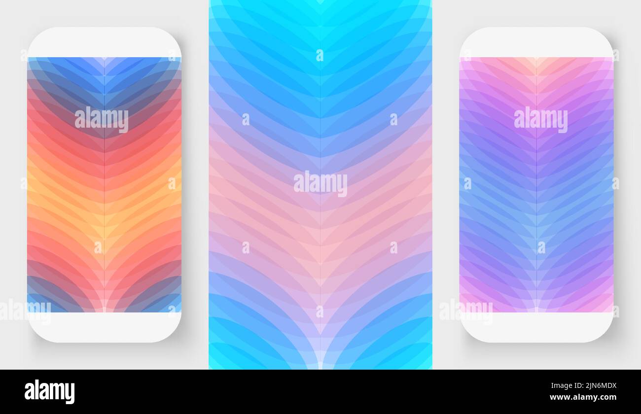 Abstract wavy background with dynamic effect. Modern screen design for ...