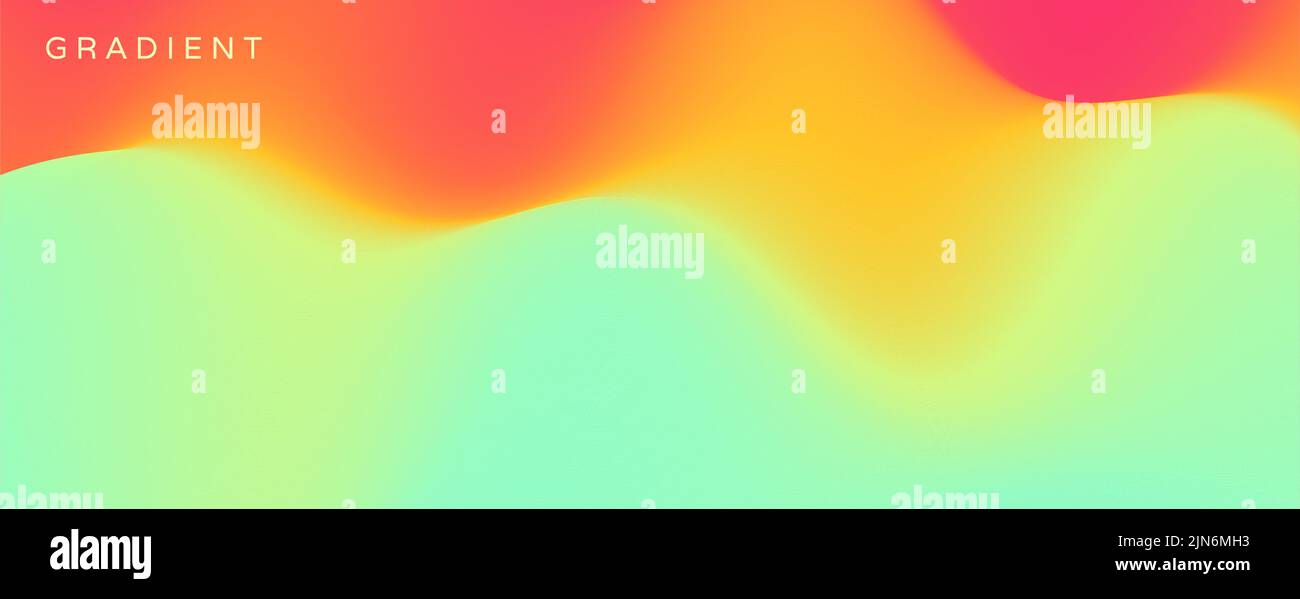 Abstract blurred color background. Trendy gradients. Vector ...