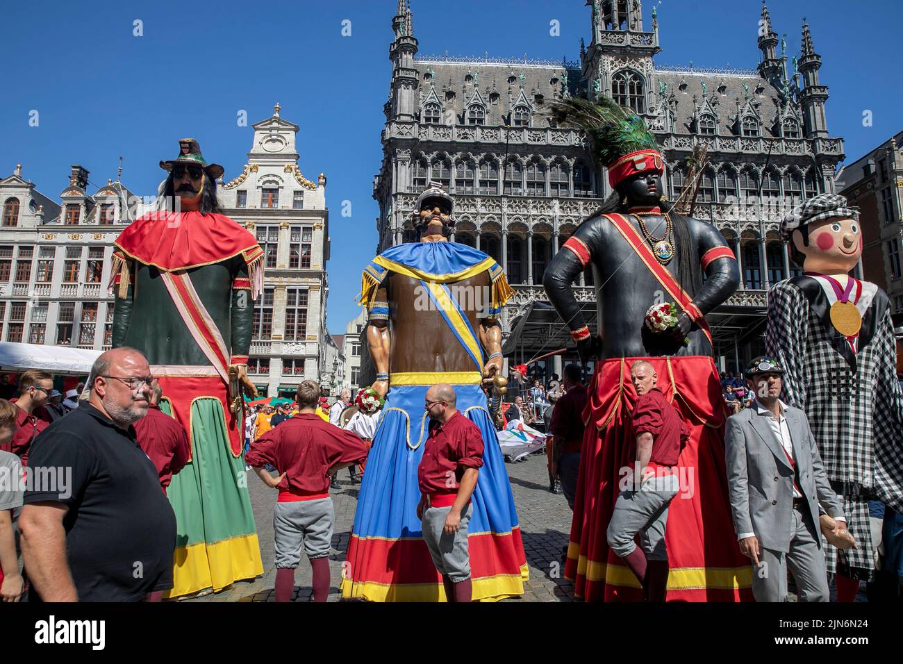 Illustration picture shows the 2022 edition of the Meyboom festivities ...