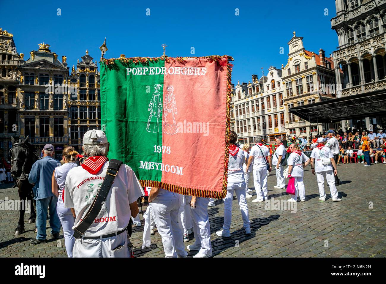 Illustration picture shows the 2022 edition of the Meyboom festivities ...