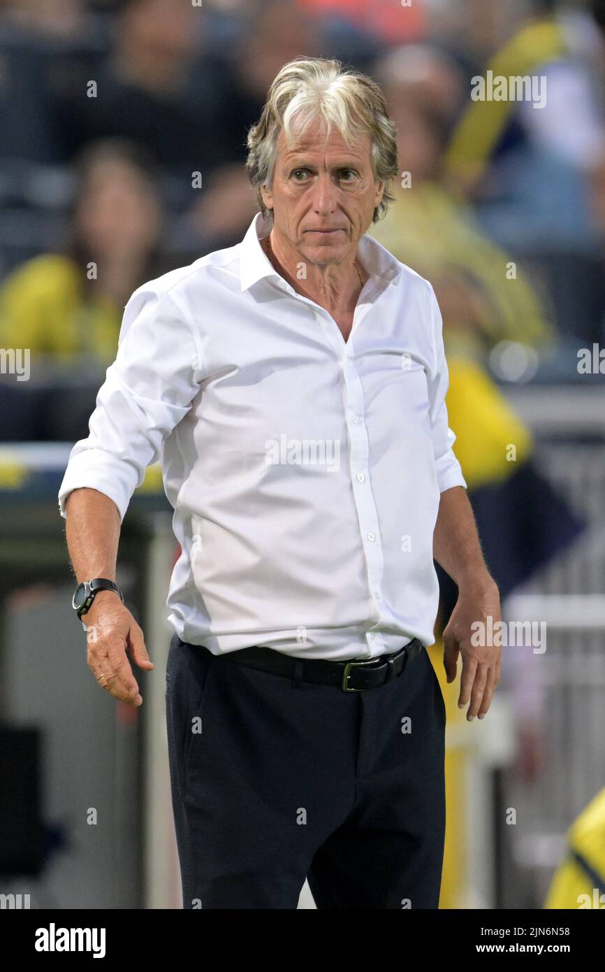 ISTANBUL - Fenerbahce SK trainer coach Jorge Jesus during the UEFA ...