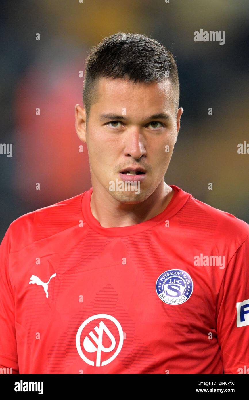 ISTANBUL - 1 FC Slovacko goalkeeper Filip Nguyen during the UEFA Europa ...