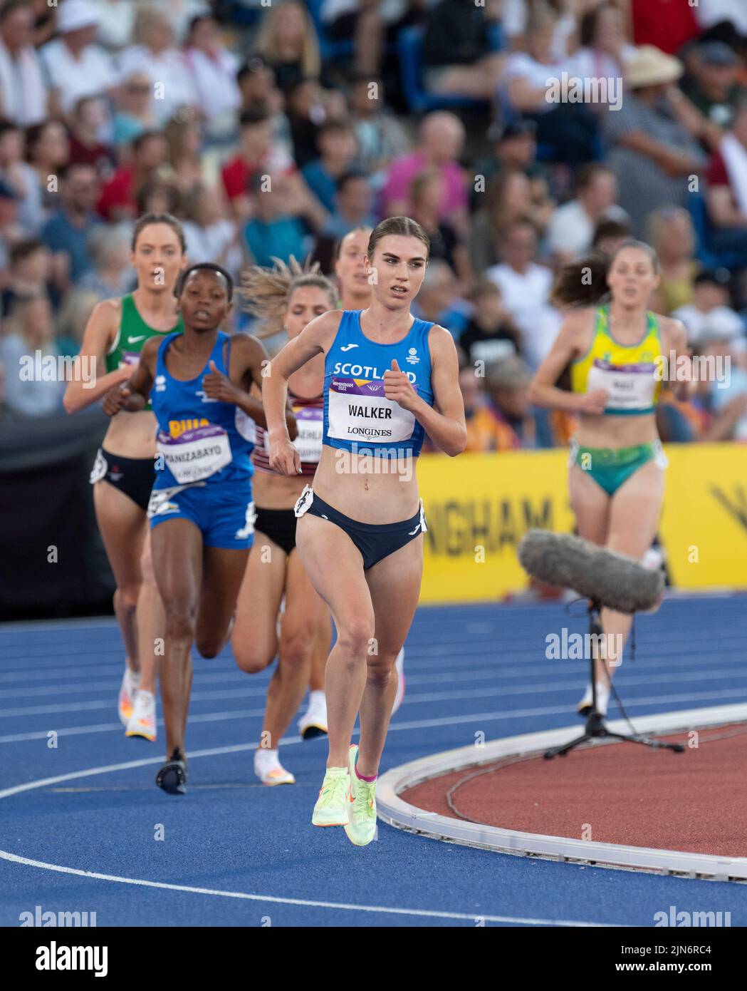 Eloise Walker of Scotland competing in the women’s 5000m final at the ...
