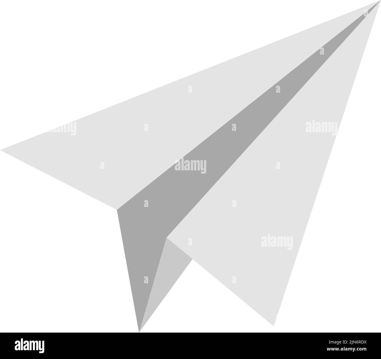 paper airplane flying Stock Vector Image & Art - Alamy