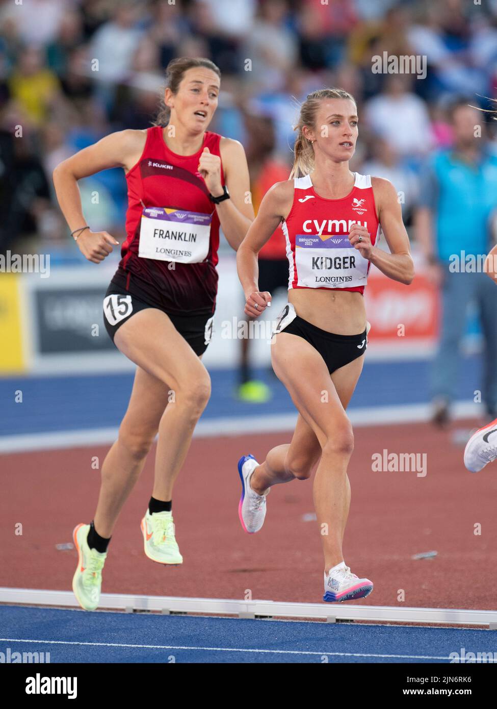 Rachael Franklin off the Isle of Man and Beth Kidger of Wales competing ...