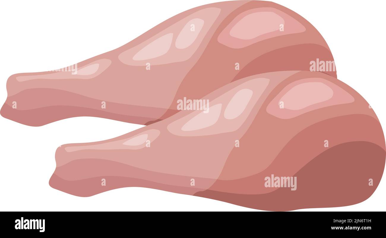 chicken thigh protein Stock Vector Image & Art - Alamy