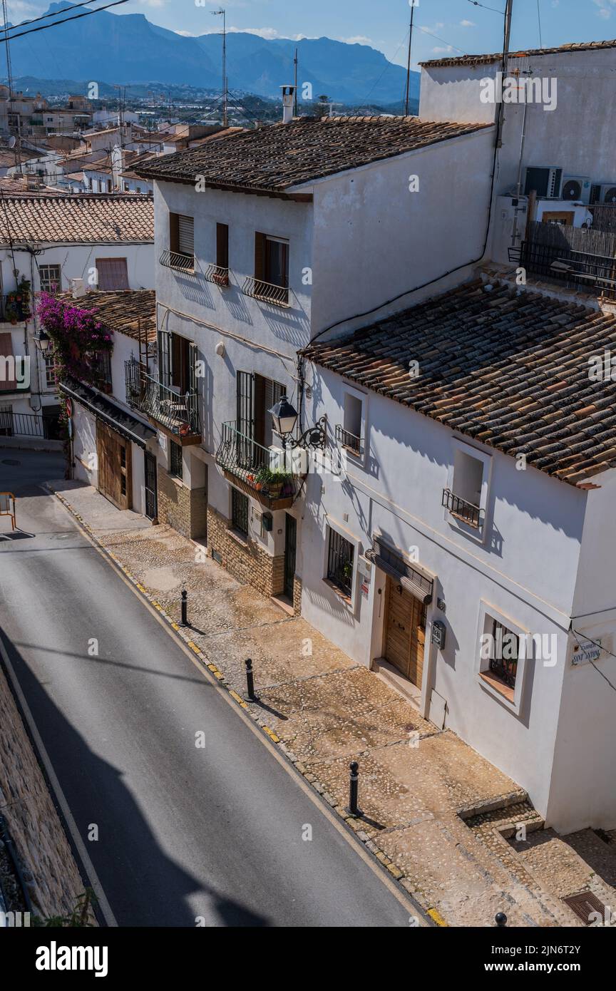 Old altea viewpoint hi-res stock photography and images - Alamy