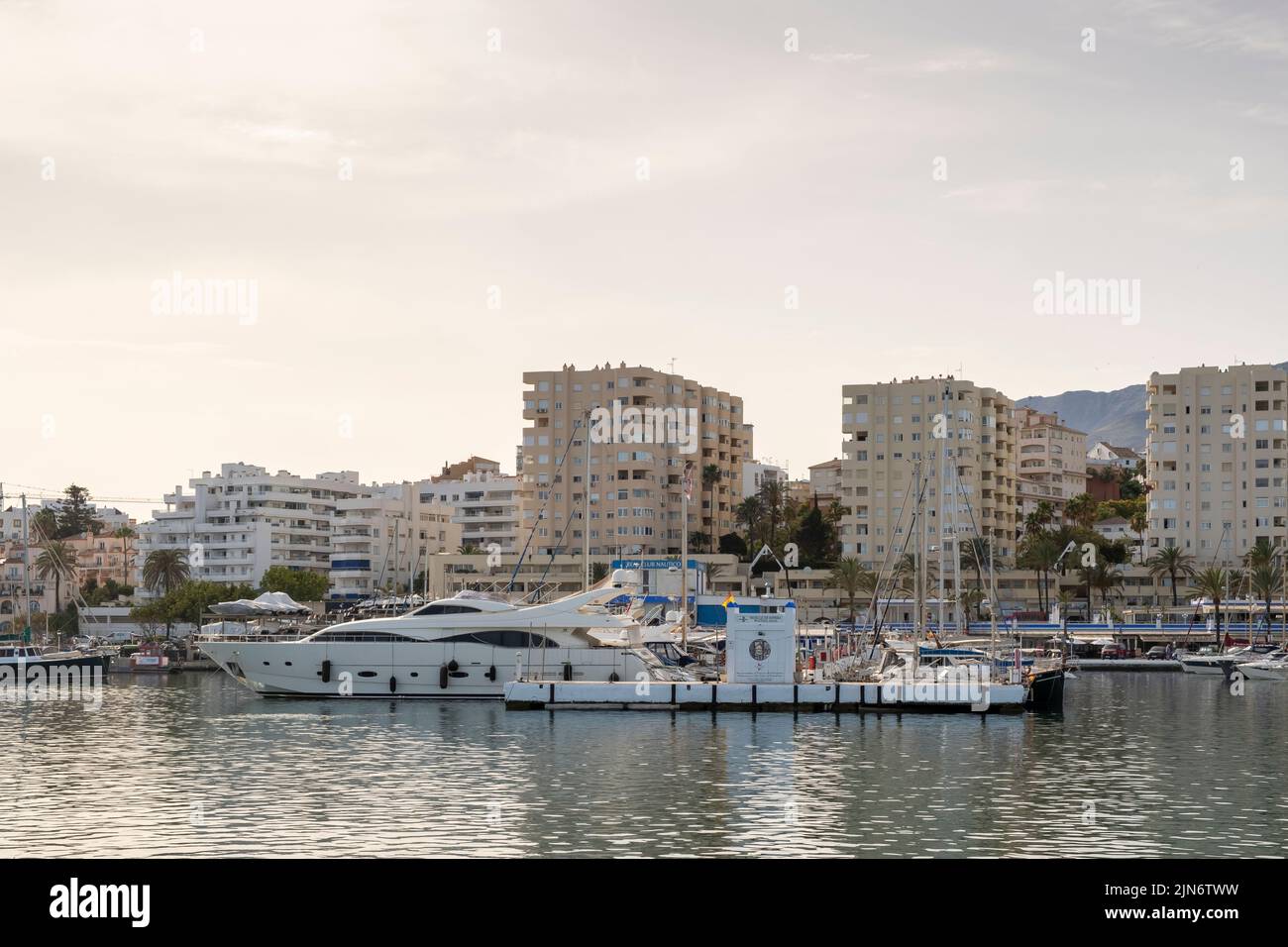 Estepona, Malaga, Spain - June 06, 2022: Panoramic view of the Nautical ...