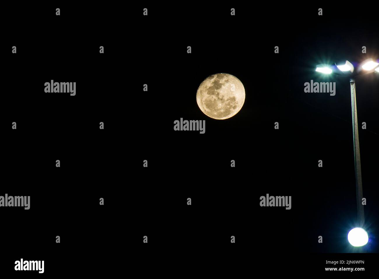 Brazilian full moon Stock Photo - Alamy