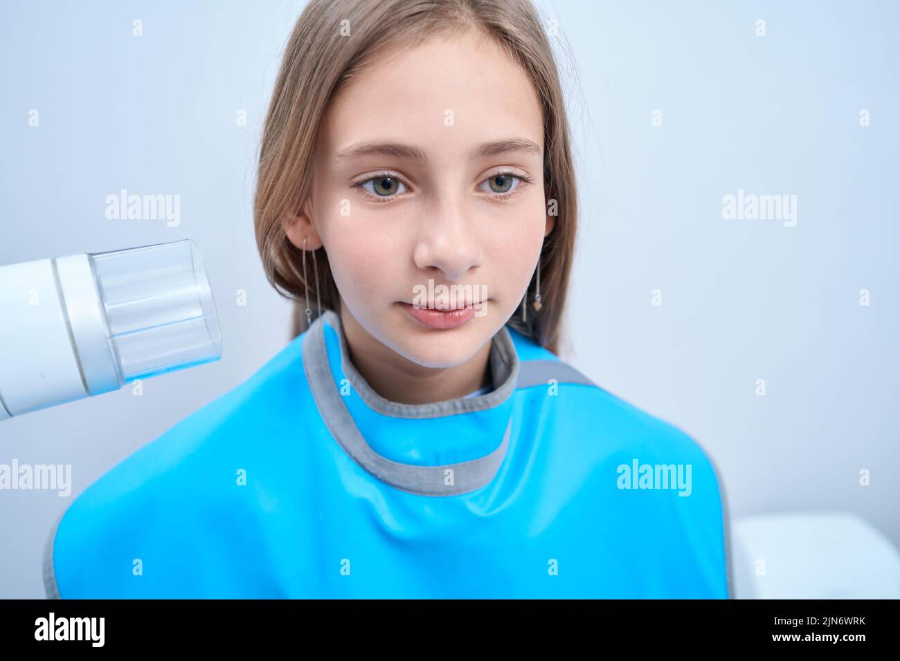Patient getting periapical x-ray in medical center Stock Photo - Alamy