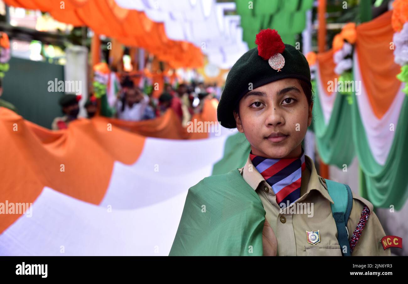 Indian host flag hi-res stock photography and images - Alamy