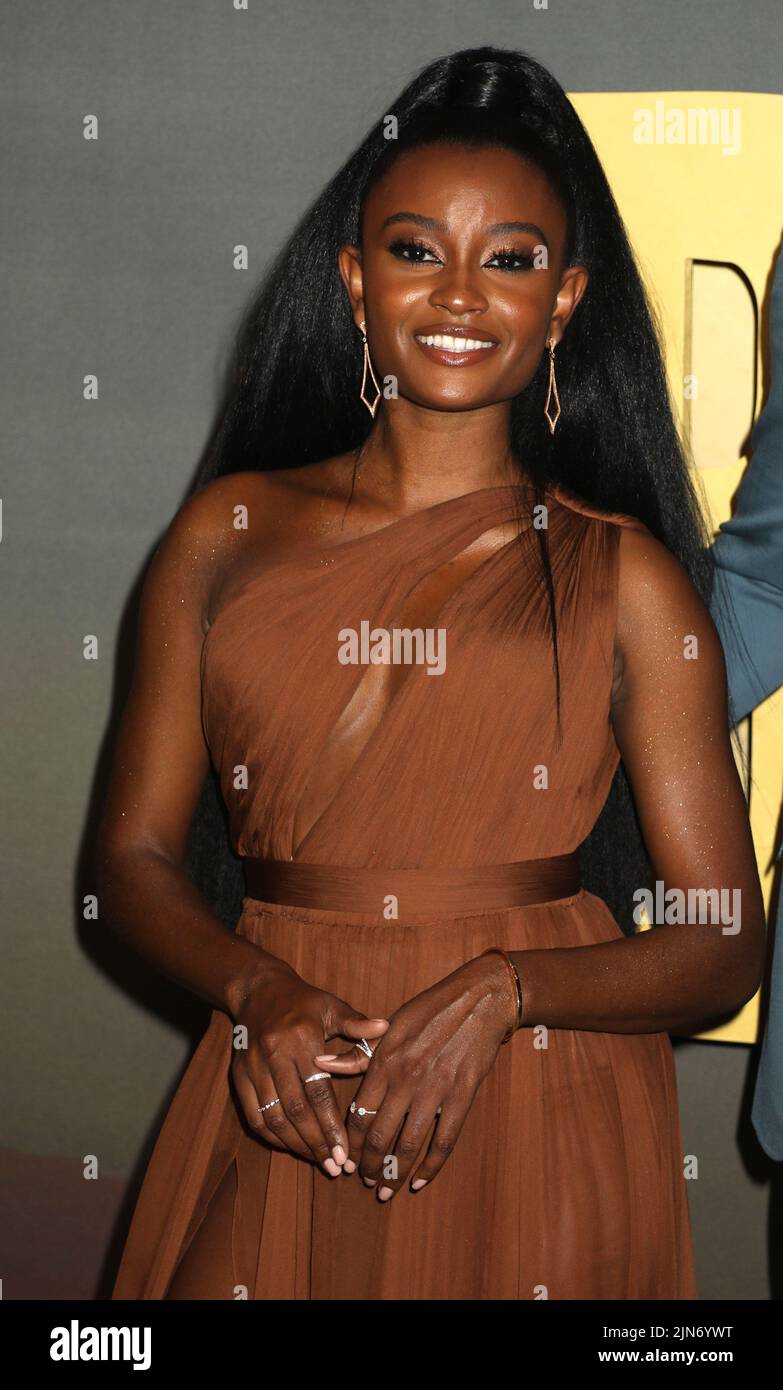August 8, 2022, New York, New York, USA: Actor IYANA HALLEY attends the ...