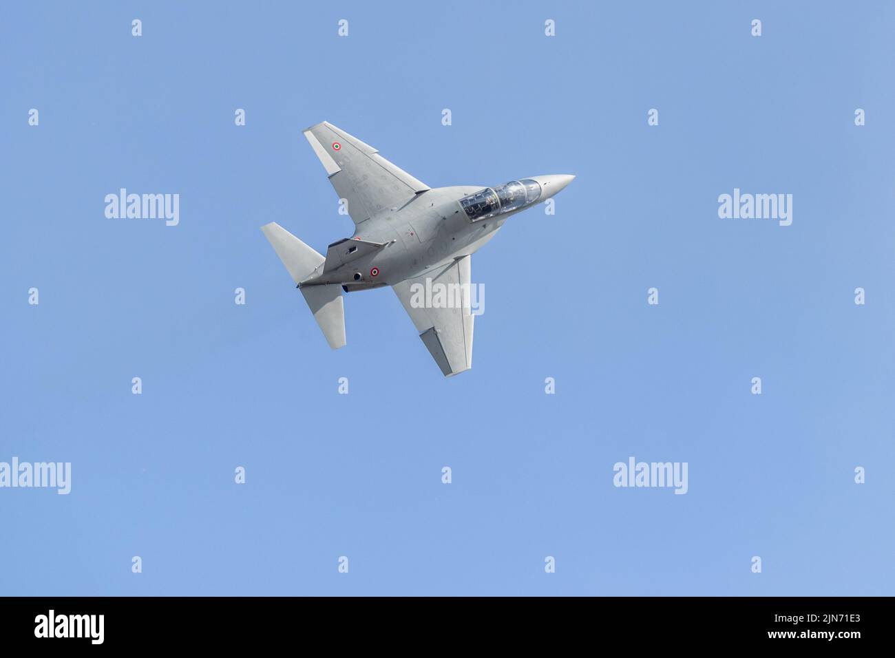 Italian Air Force - Leonardo T-346A Master jet trainer airborne at the ...