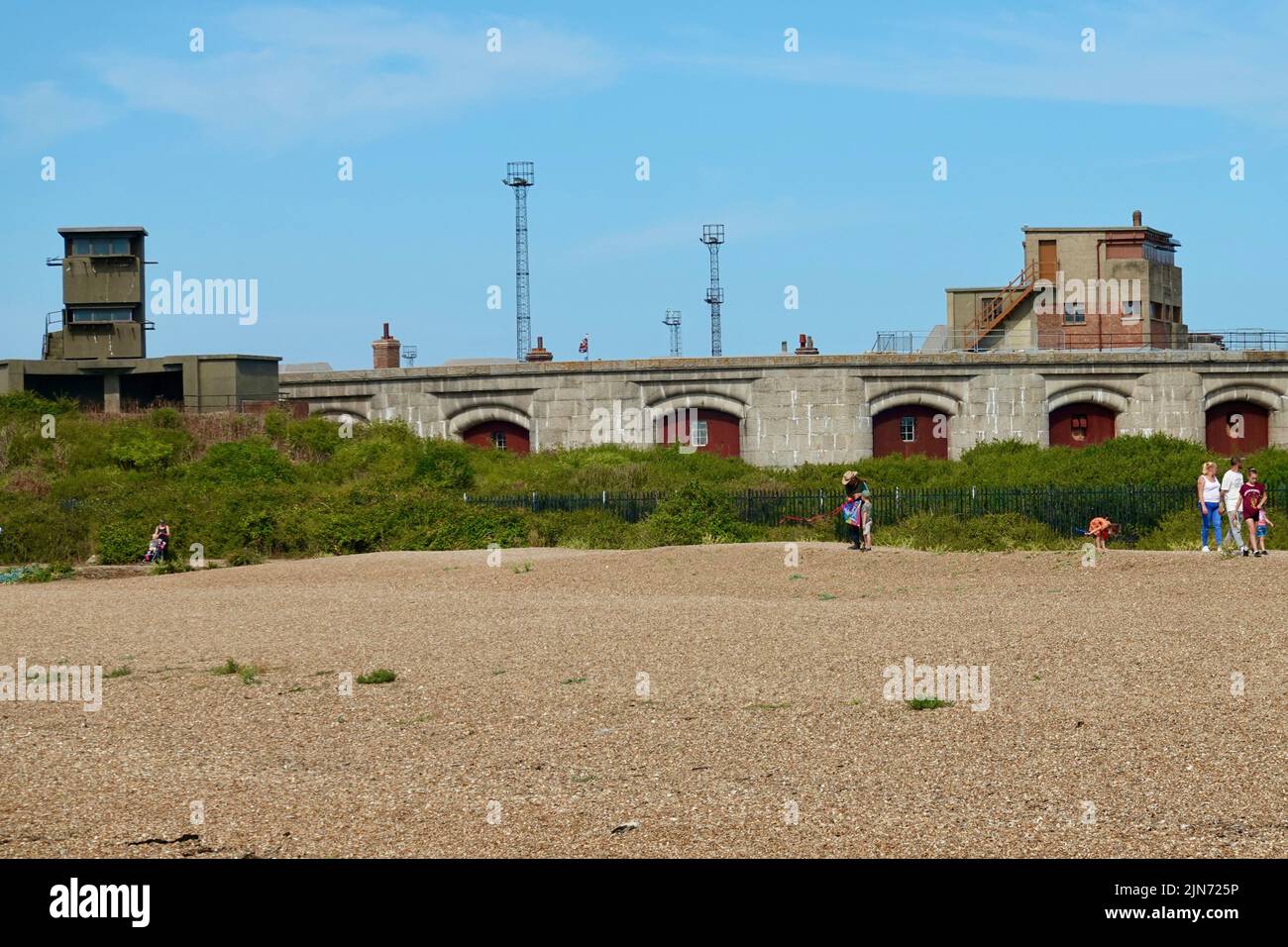 Felixstowe, Suffolk, UK - 9 August 2022 : Landguard fort Stock Photo ...
