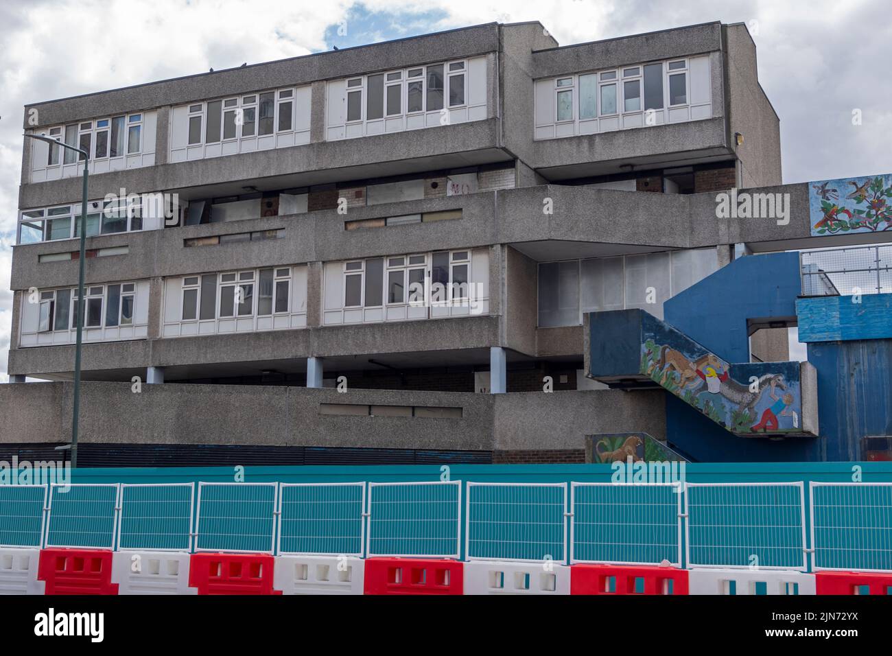 Thamesmead social housing estate in South East London currently ...