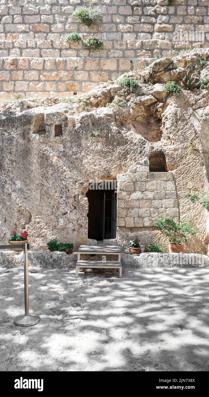 Jesus Christ Garden Tomb Jerusalem Israel Stock Photo - Alamy