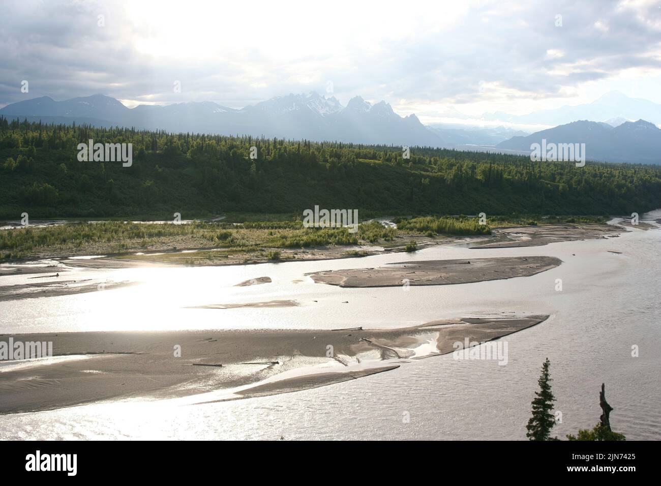 Photo of Landscape,nature, and glaciers in Alaska Stock Photo - Alamy