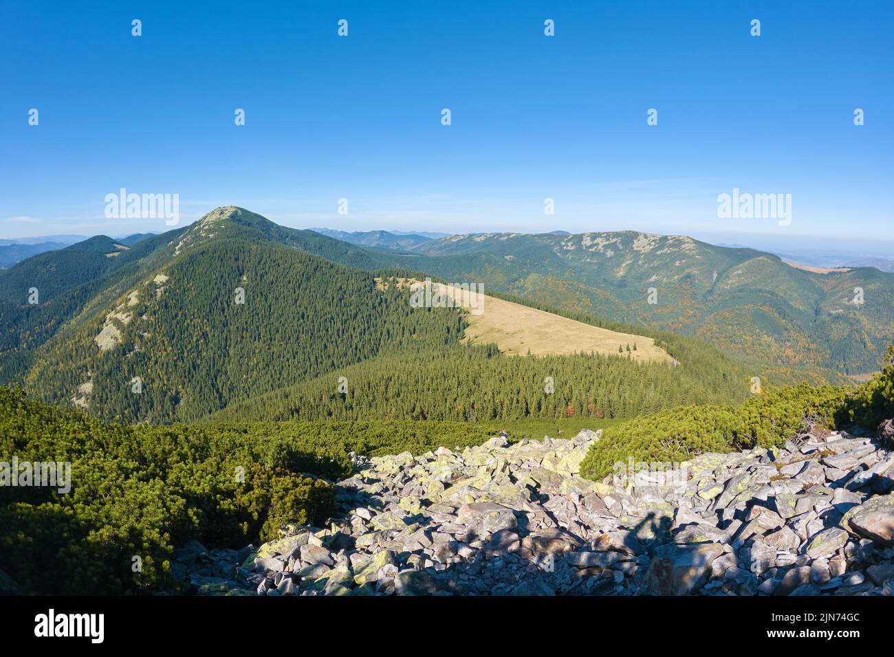 Pile of stones hillside hi-res stock photography and images - Alamy