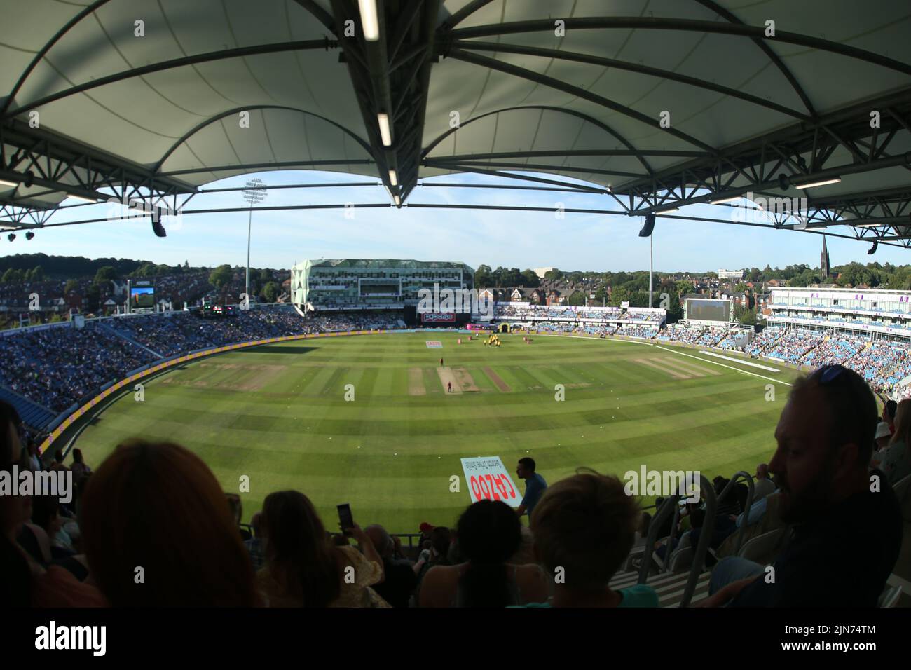 Leeds, UK. 09th Aug, 2022. Clean Slate Headingley Cricket Ground, Leeds ...