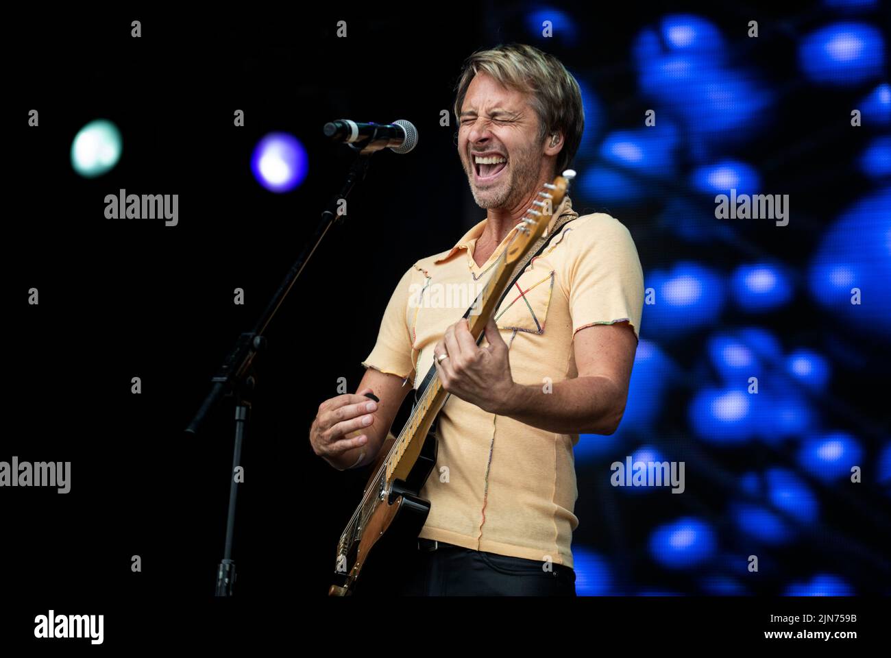 Chesney Hawkes On Stage in Liverpool 2022 Stock Photo - Alamy