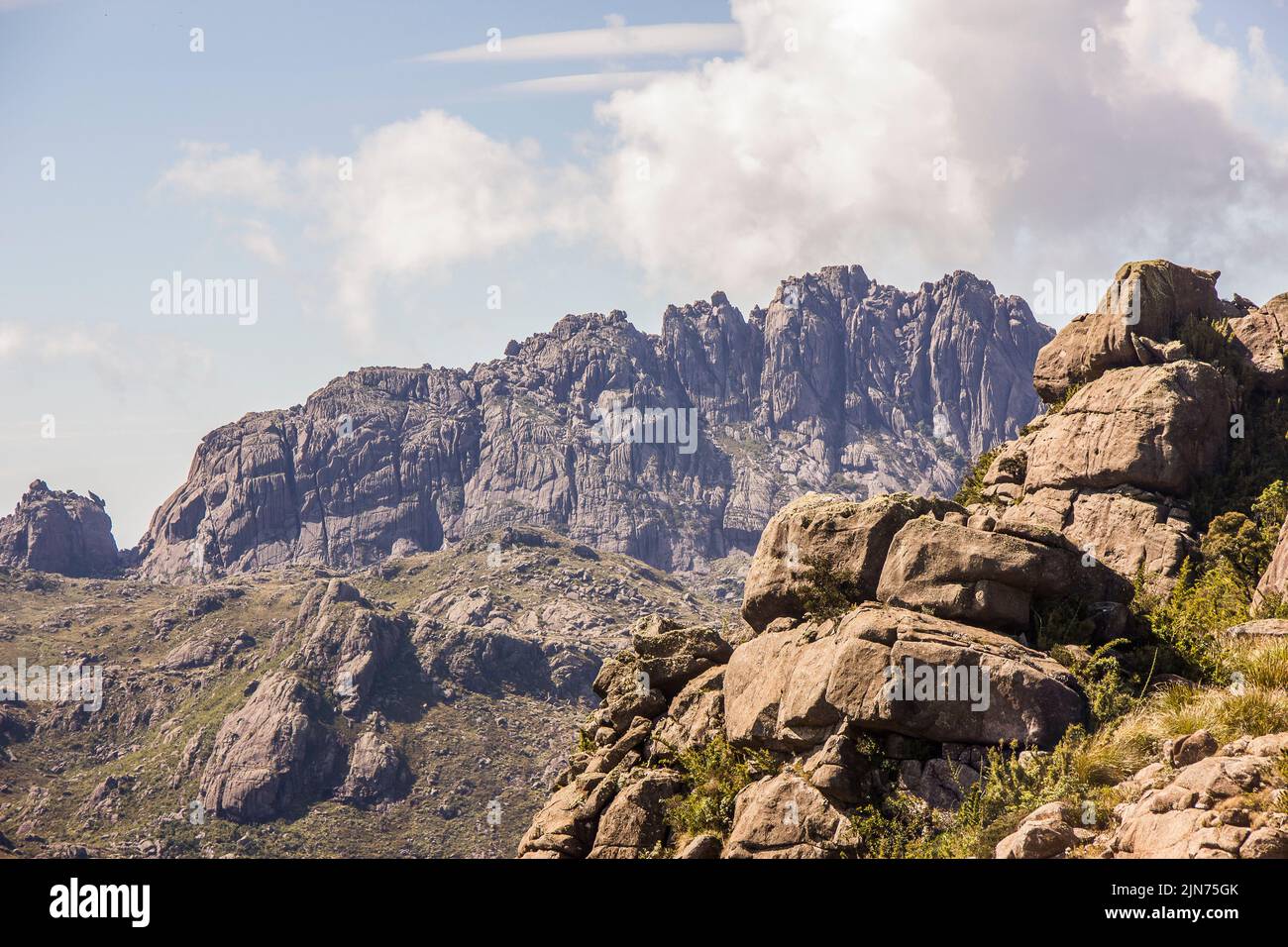 peak of black needles Itatiaia Stock Photo - Alamy