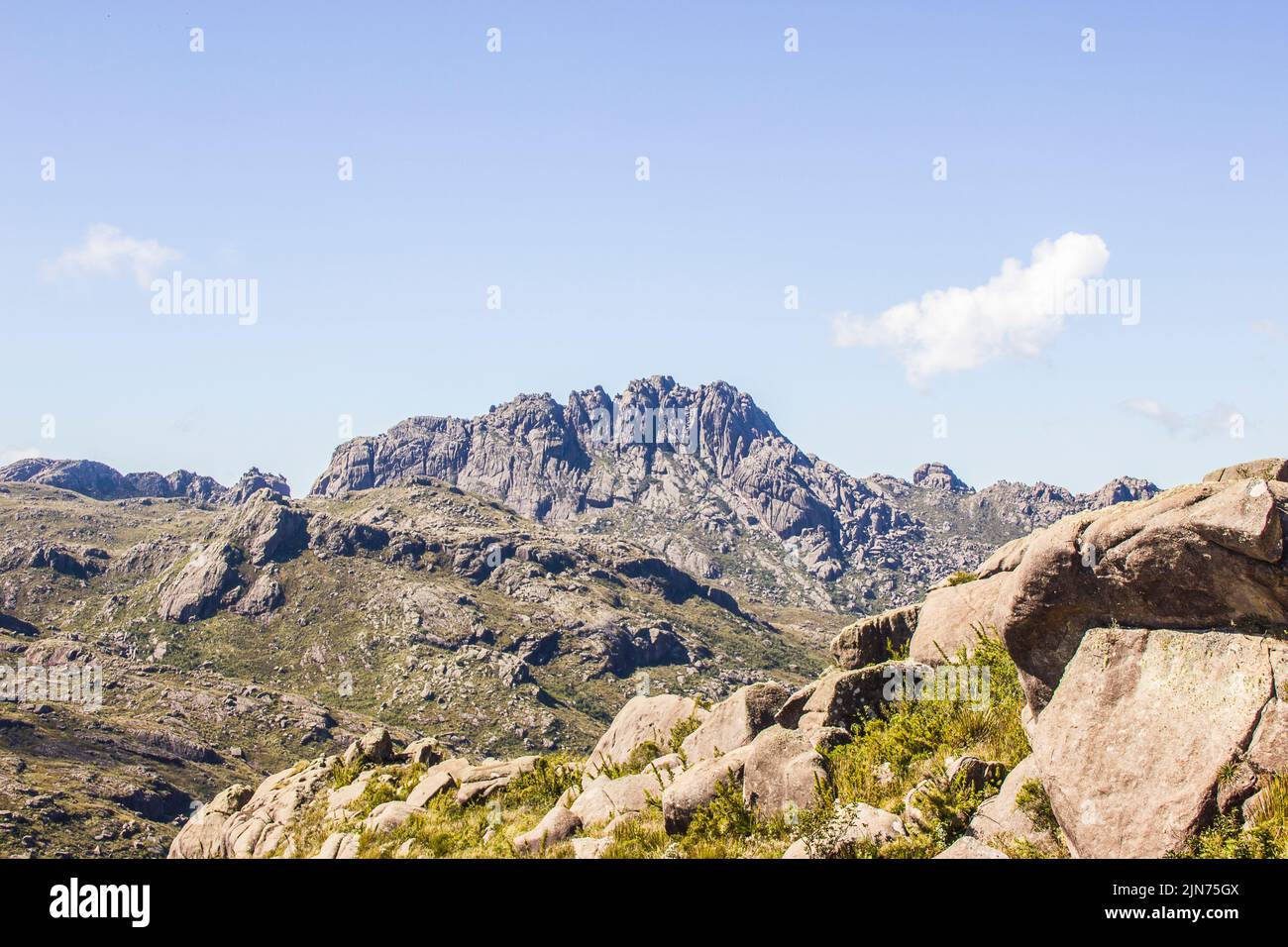 peak of black needles Itatiaia Stock Photo - Alamy