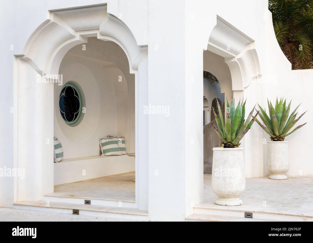 Interesting architecture in Alys beach, near Emerald coast in Florida ...