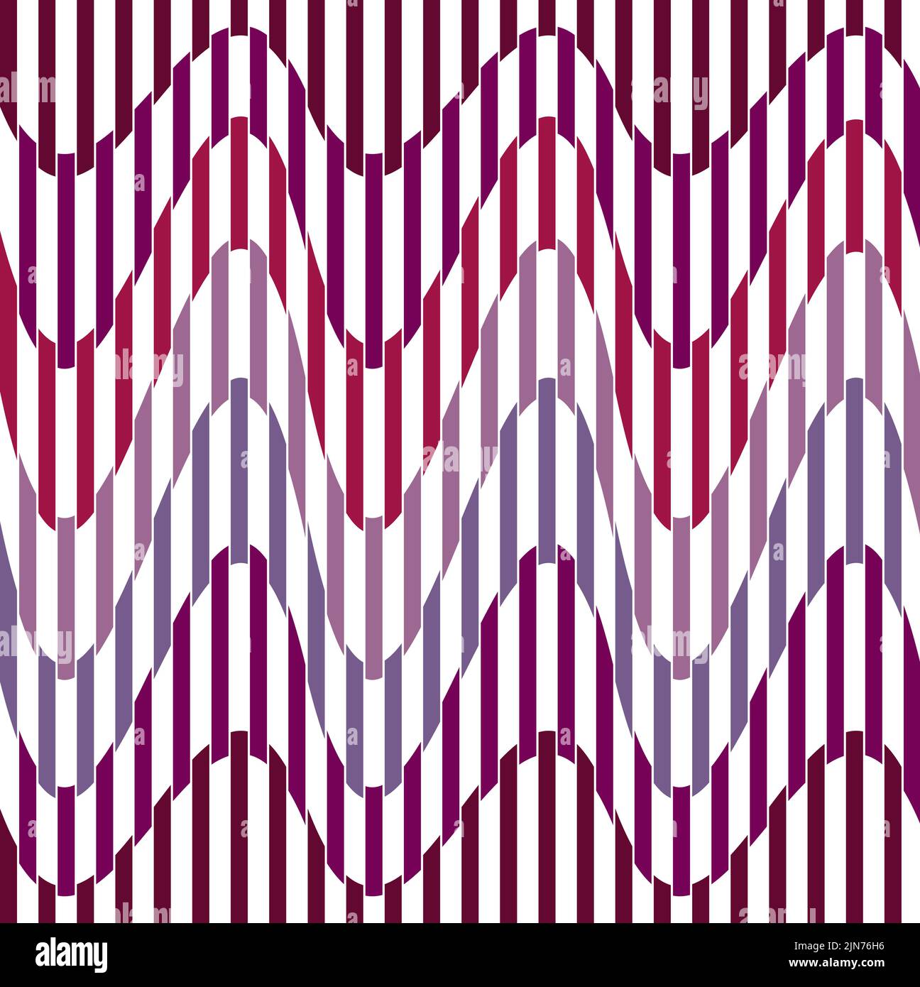 Wavy abstract seamless pattern. Geometric color vector illustration ...