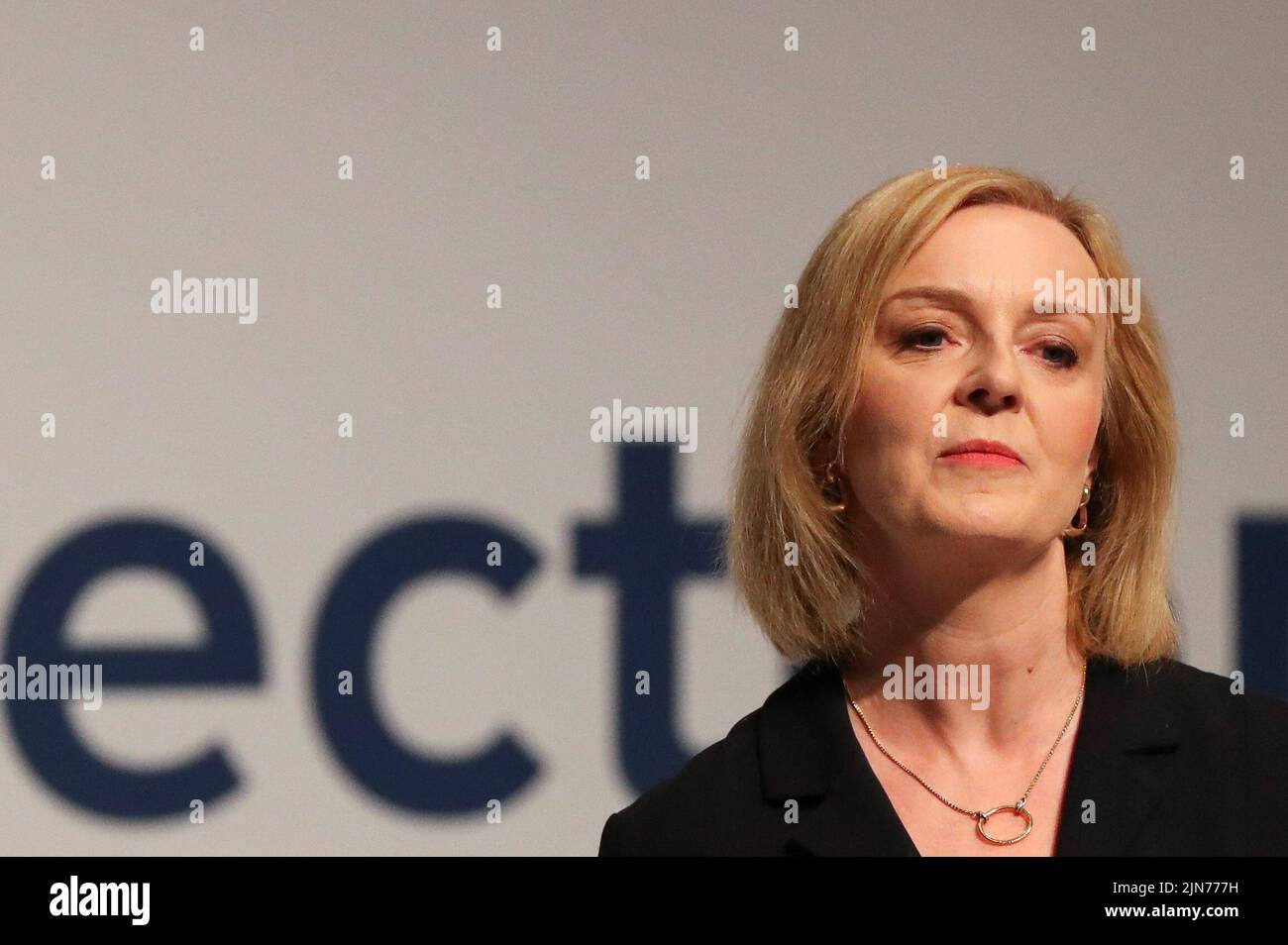 Liz truss hustings hi-res stock photography and images - Alamy