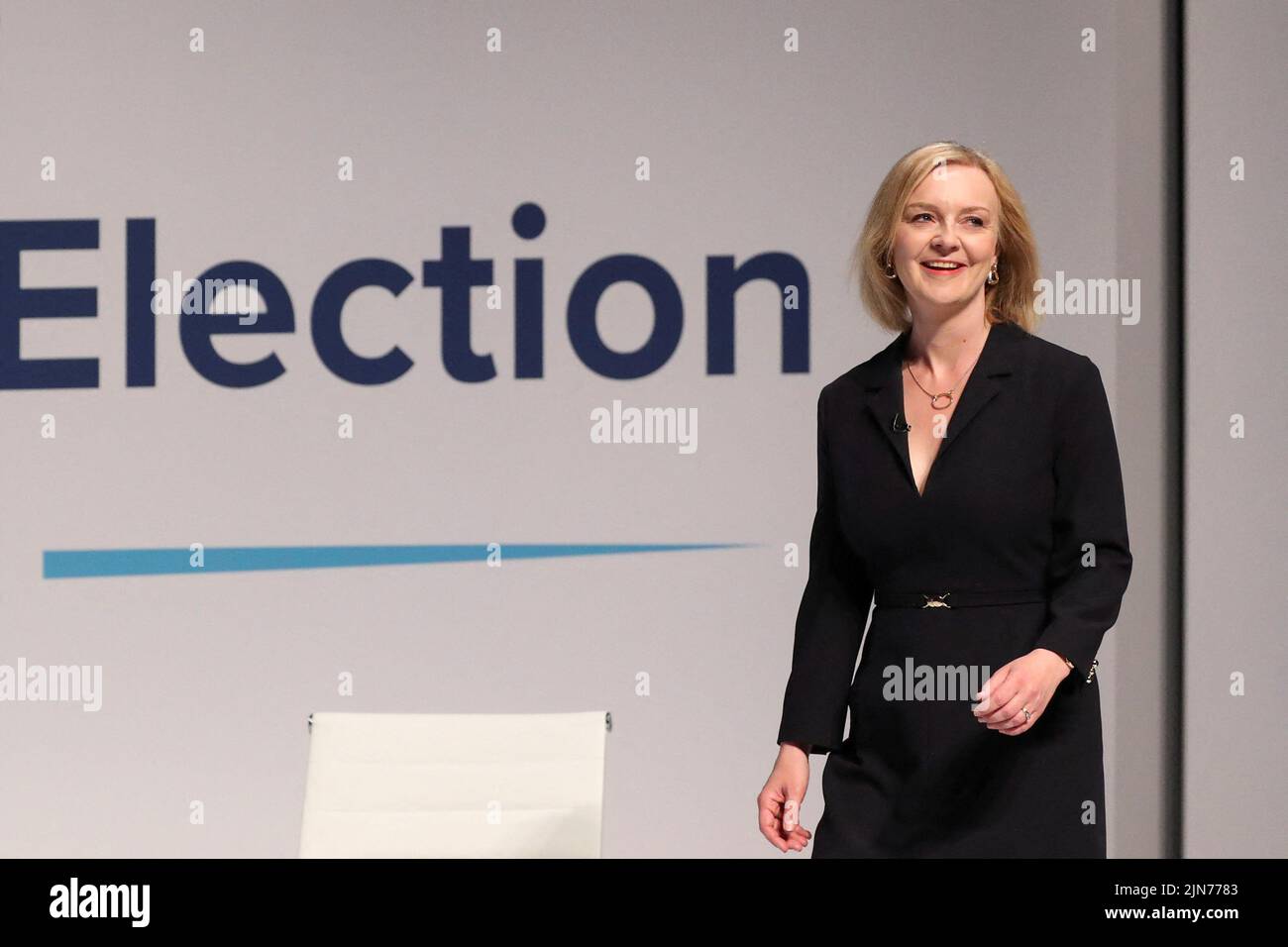 Liz truss hustings hi-res stock photography and images - Alamy