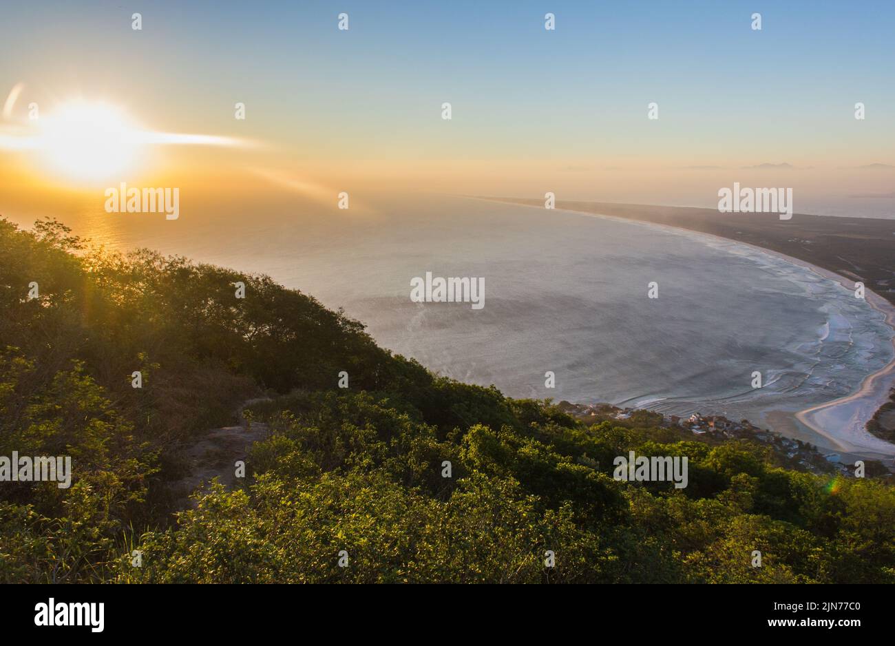 View telegraph stone track in rio de janeiro Stock Photo - Alamy