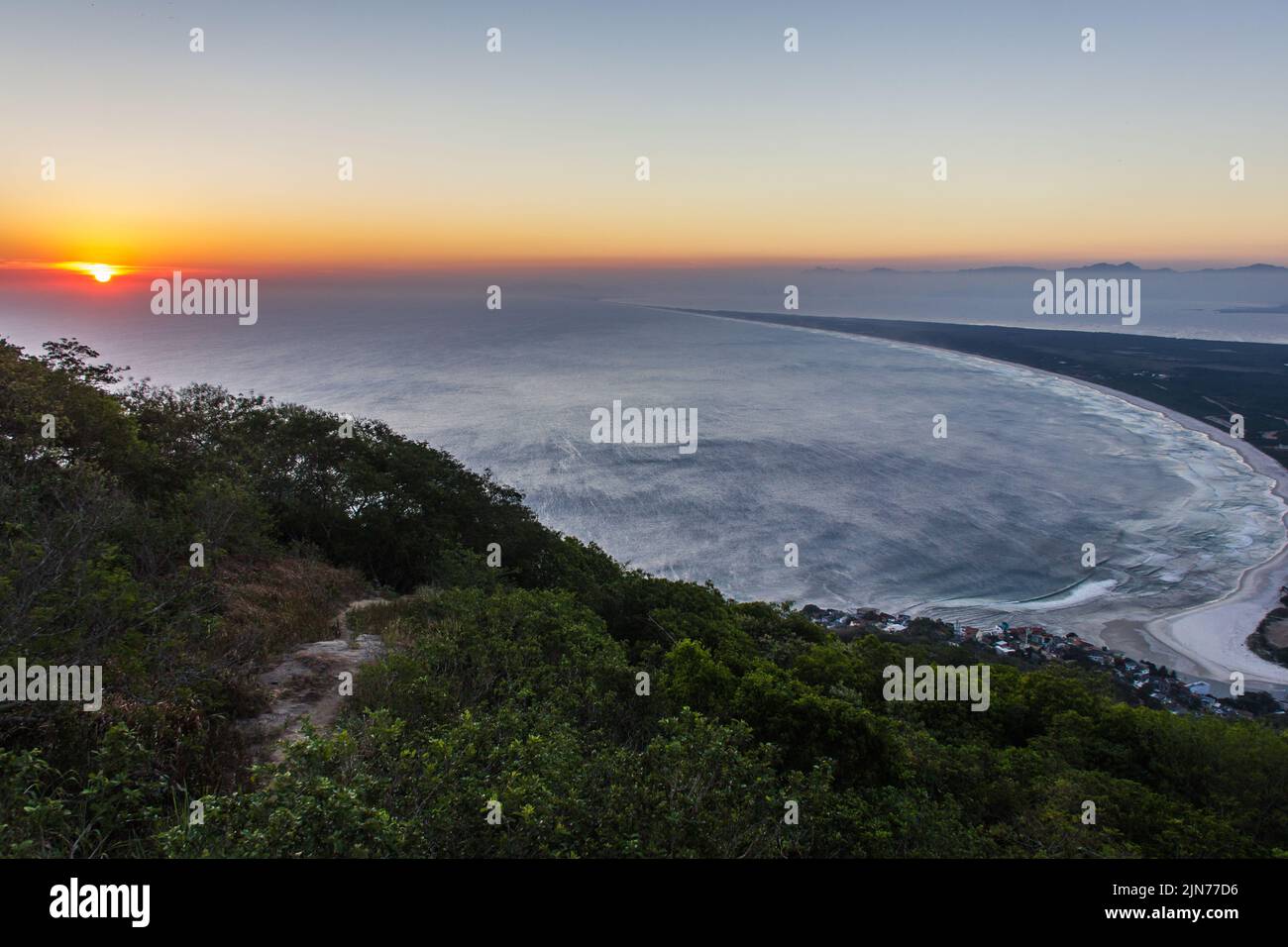 View telegraph stone track in rio de janeiro Stock Photo - Alamy