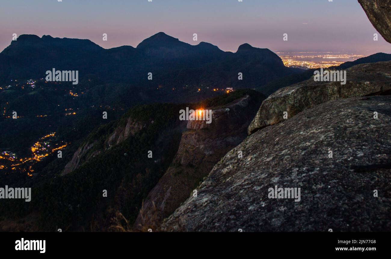 Gavea stone in rio de janeiro Stock Photo - Alamy