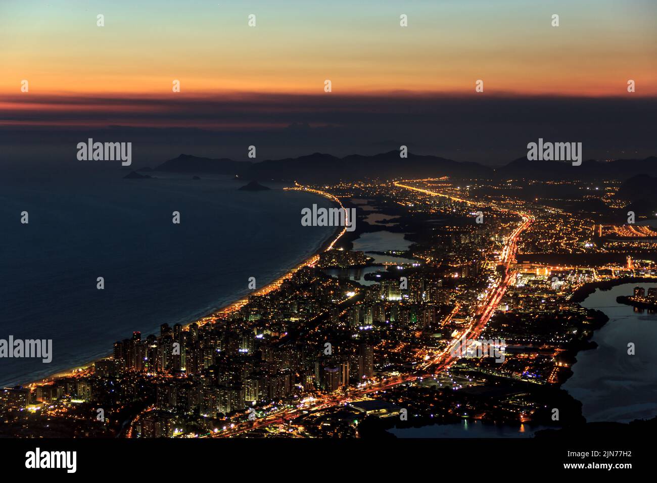 Gavea stone in rio de janeiro Stock Photo - Alamy