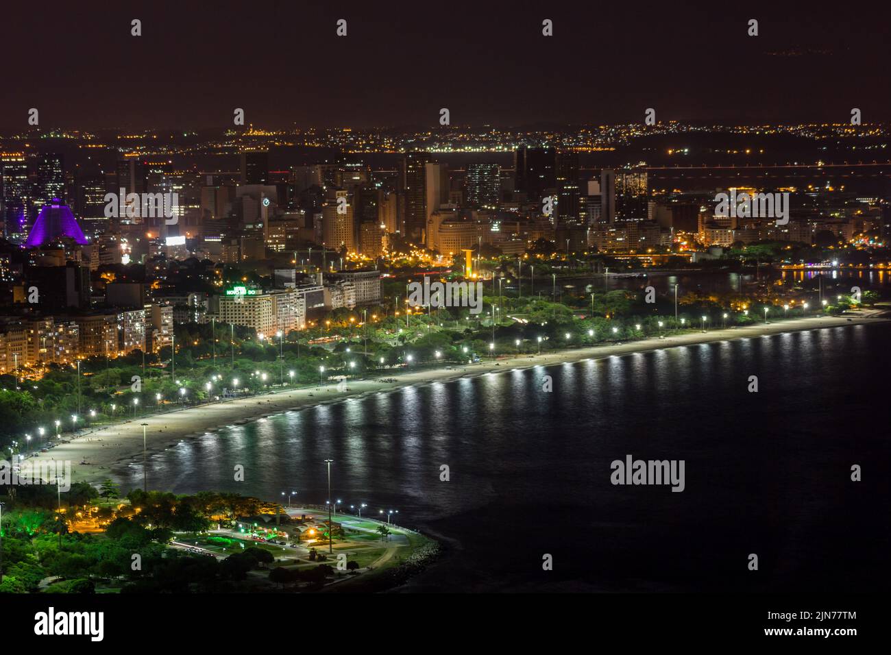 View of Urca Hill Stock Photo - Alamy