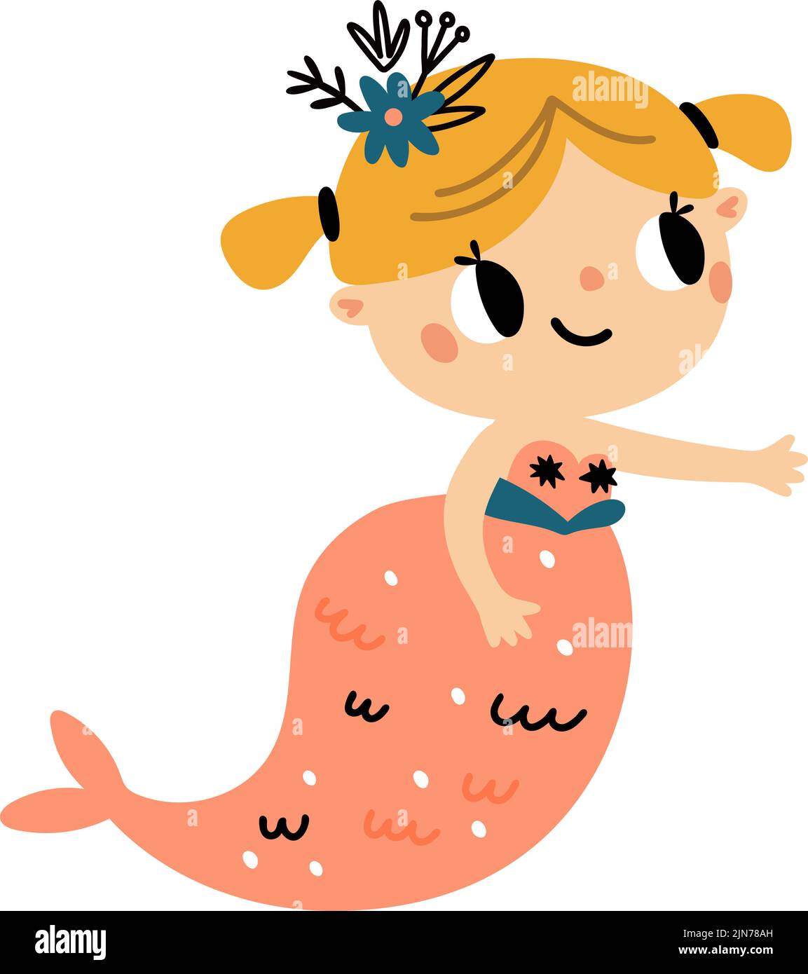 Strange Mermaid From The Sea