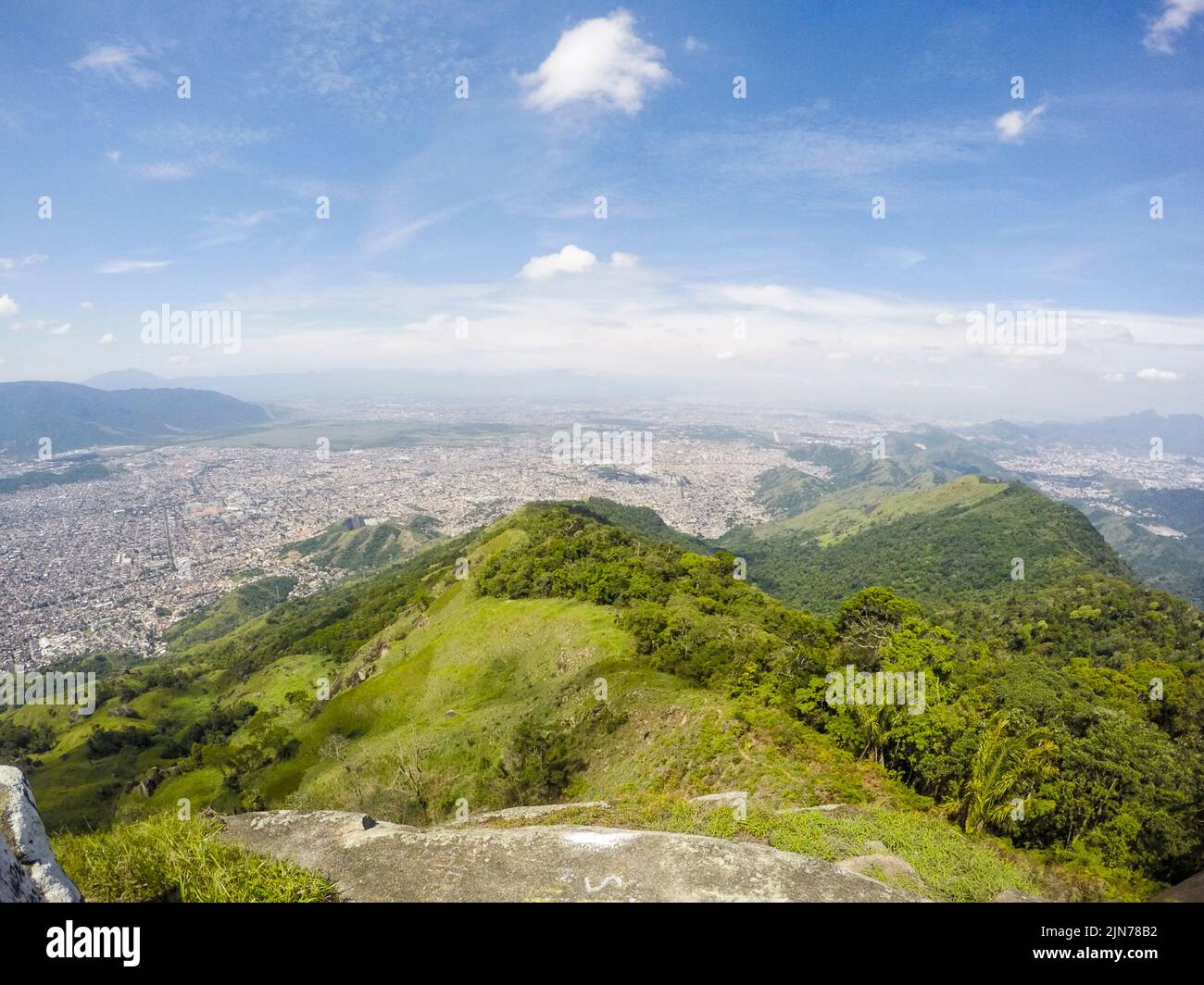 point stone track trail in rio de janeiro Stock Photo - Alamy