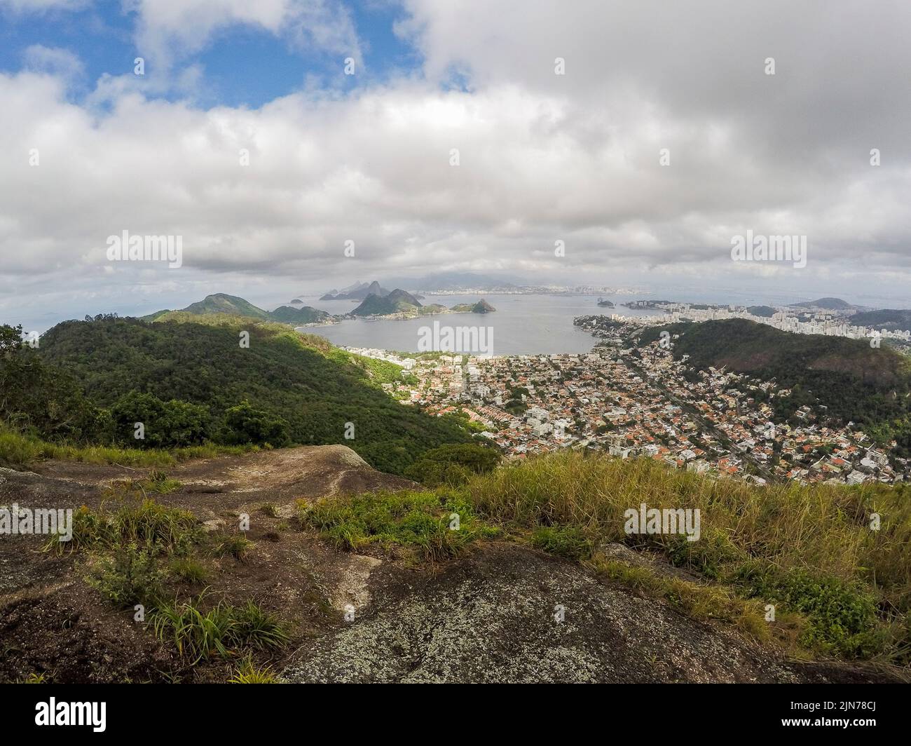 visual track of santo's hill inacio Stock Photo - Alamy