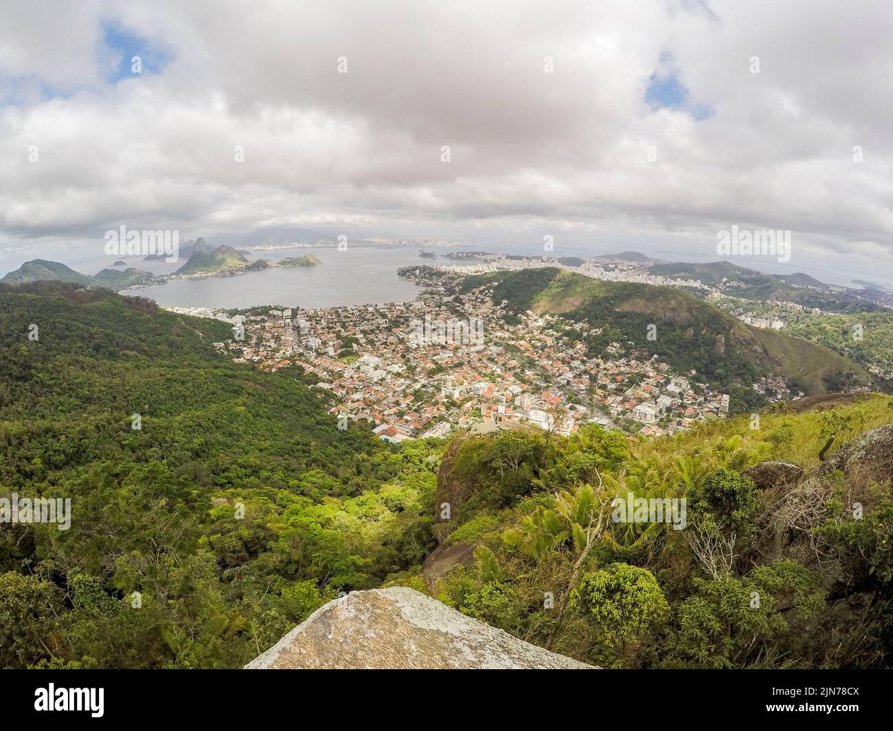 visual track of santo's hill inacio Stock Photo - Alamy
