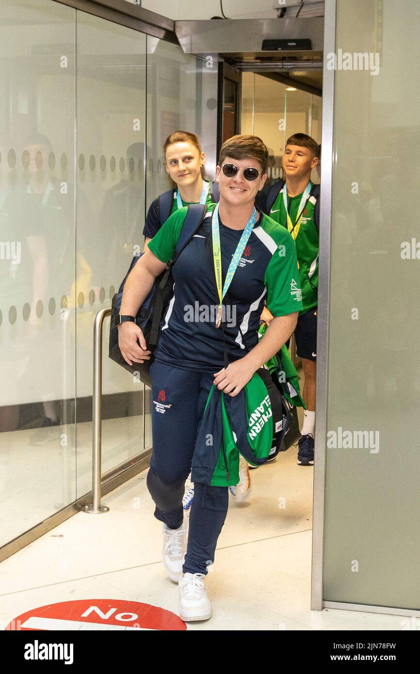 (from left) Northern Irish boxers Michaela Walsh, Eireann Nugent and ...