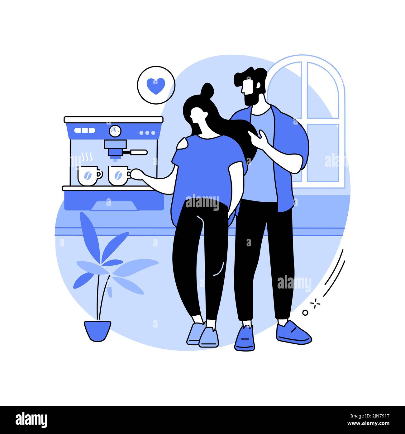 Hot espresso isolated cartoon vector illustrations Stock Vector Image ...