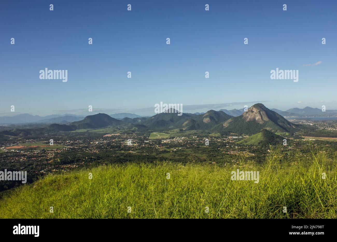 visual track of the itaocaia stone in niteroi Stock Photo - Alamy
