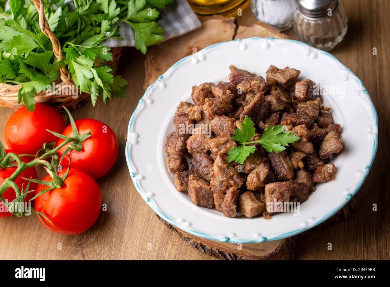 Muslims Traditional Sacrifice holiday food lamb, Turkish roasted meat ...