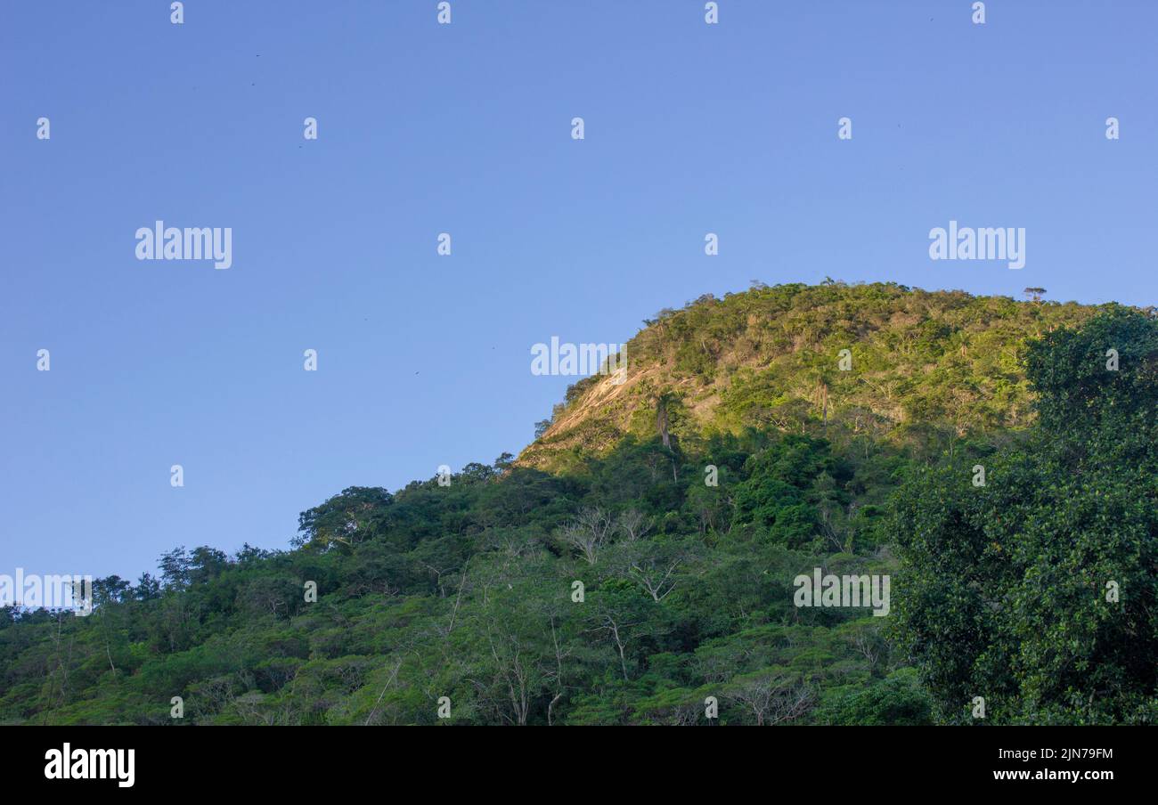 visual track of the itaocaia stone in niteroi Stock Photo - Alamy