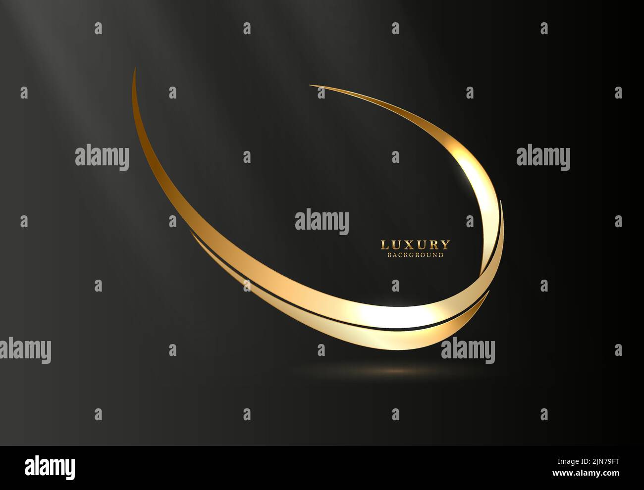 Abstract black and gold geometric shape Stock Vector Image & Art - Alamy