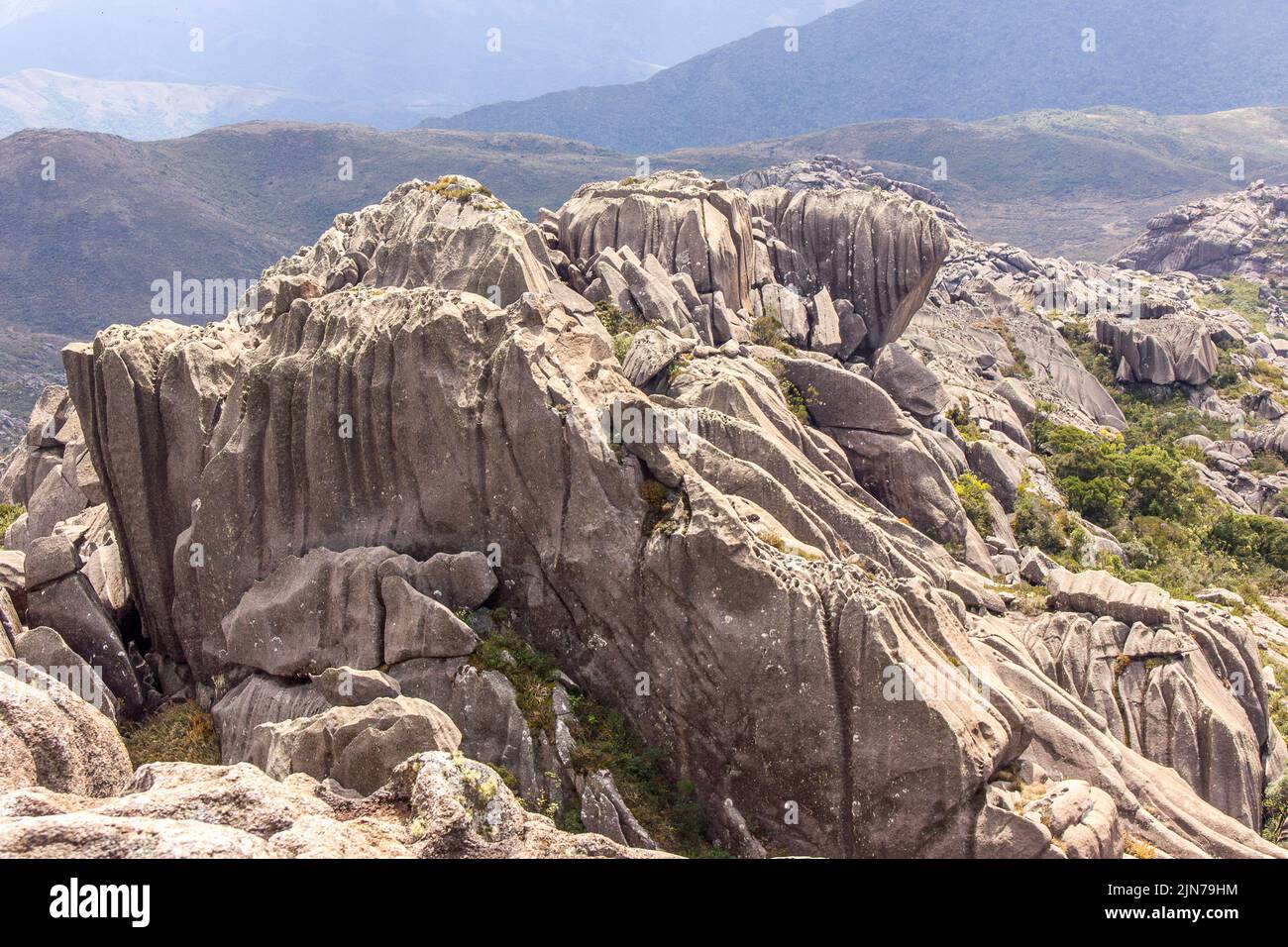 peak of black needles Itatiaia Stock Photo - Alamy