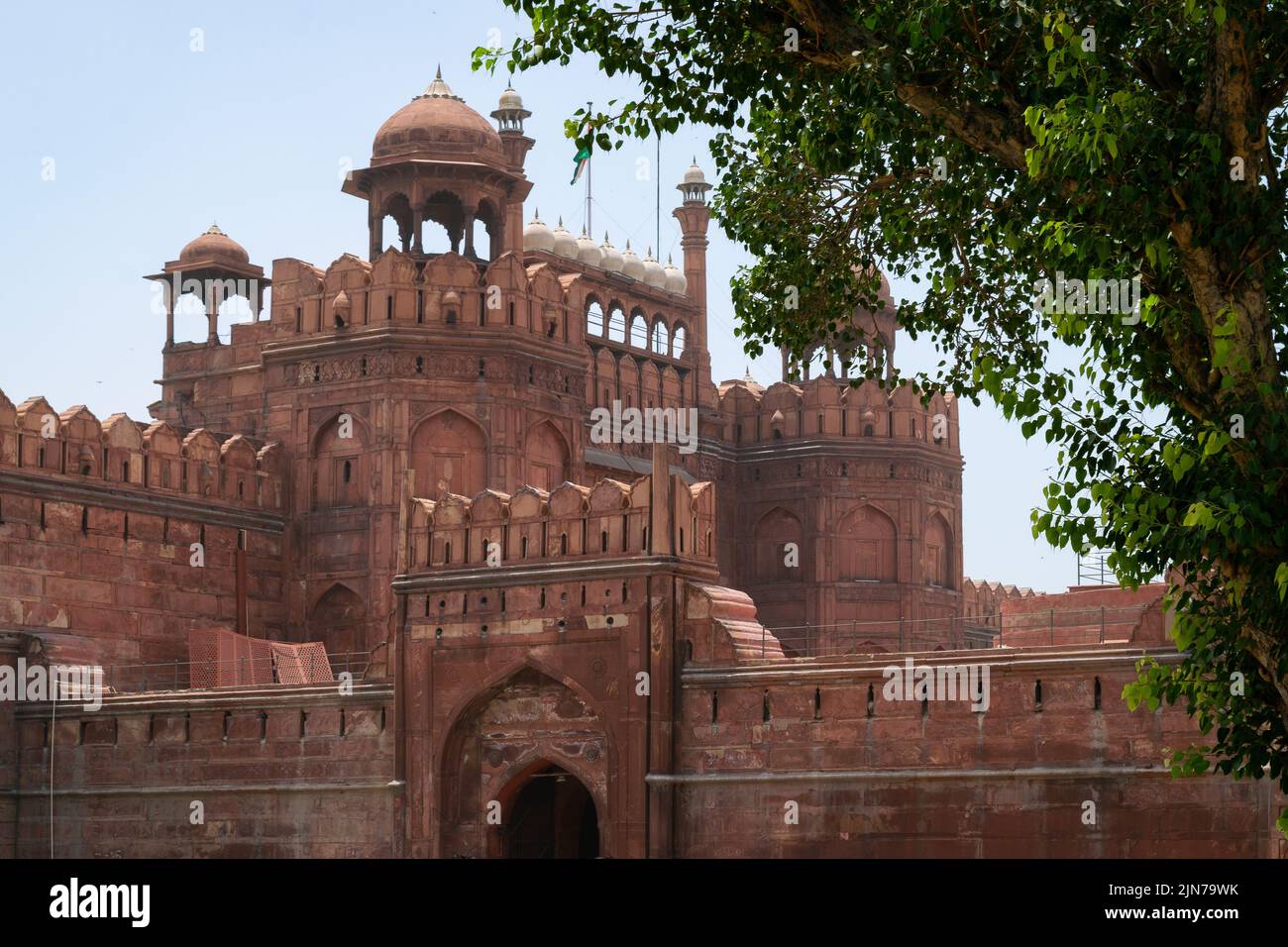 The Red Fort in Old Delhi, India Stock Photo - Alamy