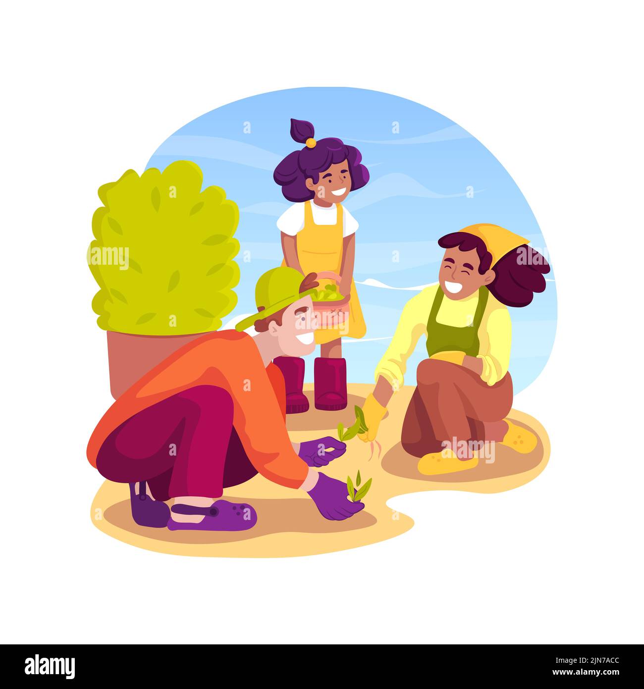 Remove weeds isolated cartoon vector illustration Stock Vector Image ... Remove weeds isolated cartoon vector illustration Stock Vector Image ...